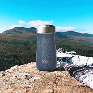 S'well Stainless Steel Traveler - 12 Fl Oz - Night Sky - Triple-Layered Vacuum-Insulated Containers Keeps Drinks Cold for 21 Hours and Hot for 9 - with No Condensation - BPA Free Water Bottle