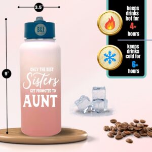 Aunt Gifts for Women - Best Aunt Mug, Tumbler, Coffee Cup Mugs - Gift for Aunt, Great Aunts from Niece, Nephew for Birthday, Christmas, Mothers Day, Present for Aunt, New Aunt Gifts, Funny mug aunt