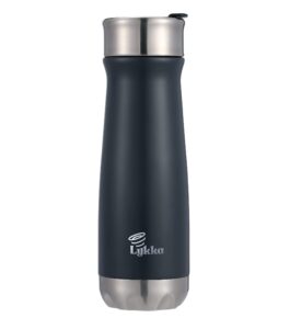 lykka 21oz smart thermos: shake-to-heat & cool, hand warmer, spill-proof lid, stainless steel insulated tumbler