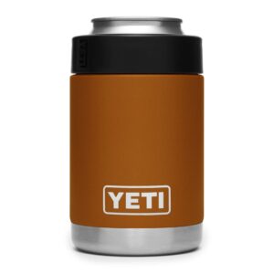 yeti rambler colster, vacuum insulated, stainless steel, clay