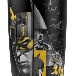 Batman 80 Years Bat Panels Stainless Steel Tumbler 20 oz Coffee Travel Mug/Cup, Vacuum Insulated & Double Wall with Leakproof Sliding Lid