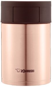 象印マホービン(zojirushi) sw-hc insulated lunch jar, 450ml, rosegold