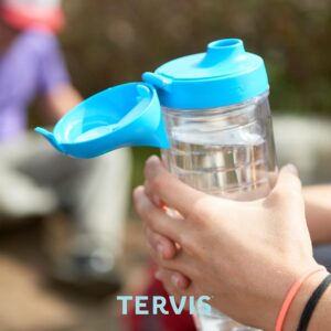 Tervis EttaVee Bright Brushstrokes Made in USA Double Walled Insulated Tumbler Travel Cup Keeps Drinks Cold & Hot, 24oz Water Bottle, Classic