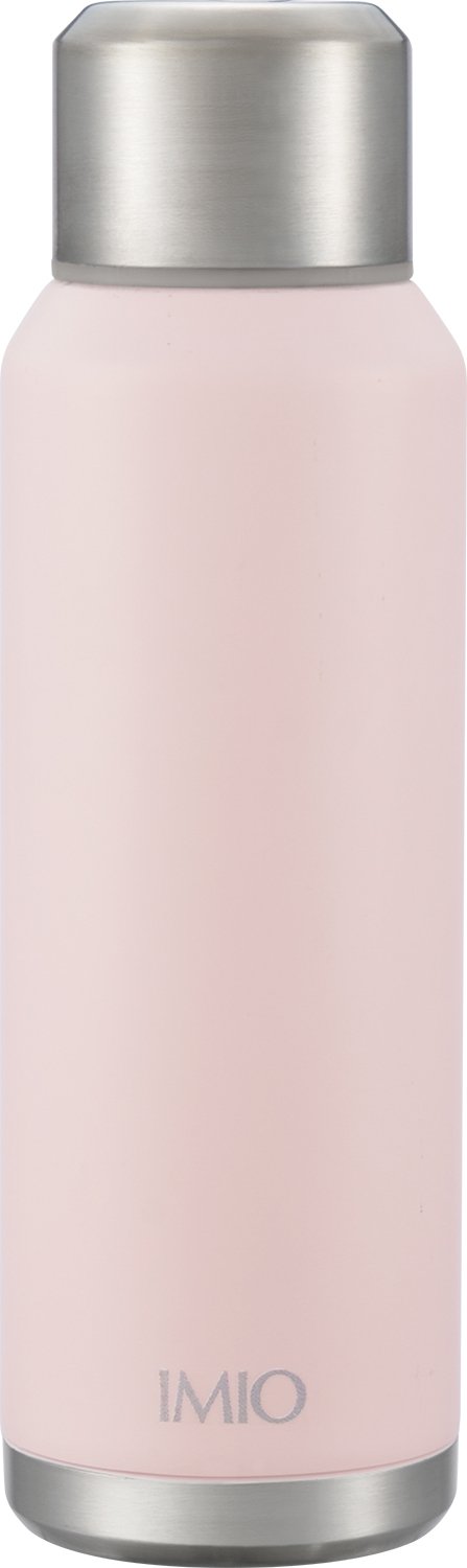 Wahei Freiz IM-0008 Immio Slim Bottle, Office, Portable, 10.1 fl oz (300 ml), Pink, Vacuum Insulated Construction, Hot or Cold