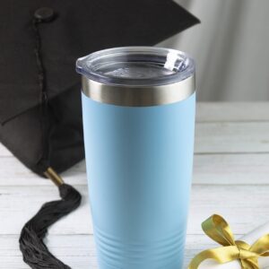 LaserGram 20oz Vacuum Insulated Tumbler Mug, PT Physical Therapist, Personalized Engraving Included (Stainless Steel)