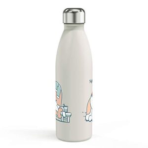 Zak Designs LINE Friends CONY 17.5 oz Stainless Steel Vacuum Insulated Water Bottle with Leak-Proof Cap Keeps Drinks Cold