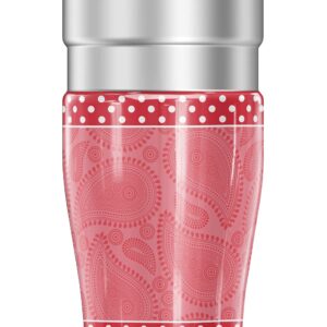 THERMOS Betty Boop Paisley Dots STAINLESS KING Stainless Steel Travel Tumbler, Vacuum insulated & Double Wall, 16oz