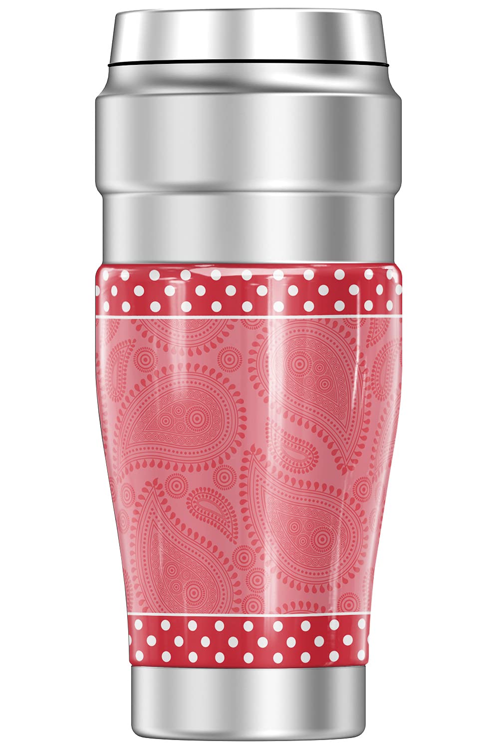 THERMOS Betty Boop Paisley Dots STAINLESS KING Stainless Steel Travel Tumbler, Vacuum insulated & Double Wall, 16oz