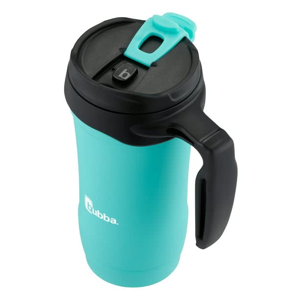 Bubba Hero Dual-Wall Vacuum-Insulated Stainless Steel Travel Mug, 18 oz., Blue