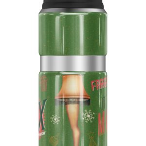 A Christmas Story Leg Lamp THERMOS STAINLESS KING Stainless Steel Drink Bottle, Vacuum insulated & Double Wall, 24oz