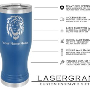 LaserGram 20oz Vacuum Insulated Pilsner Mug, APRN Advanced Practice Registered Nurse, Personalized Engraving Included (Dark Blue)