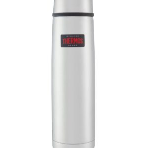 Thermos 184137 Light and Compact Flask, Stainless Steel, 1.0 L