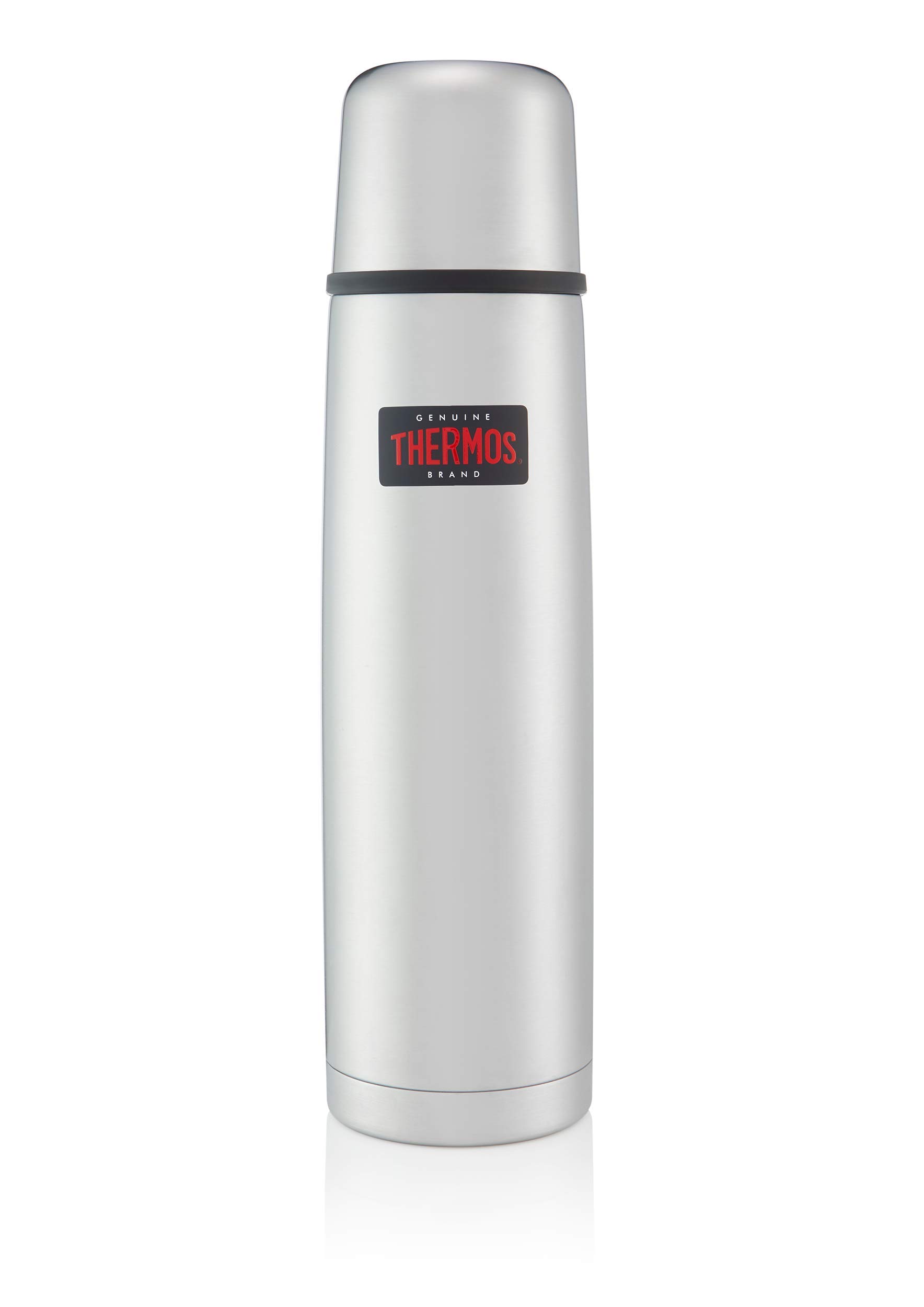 Thermos 184137 Light and Compact Flask, Stainless Steel, 1.0 L