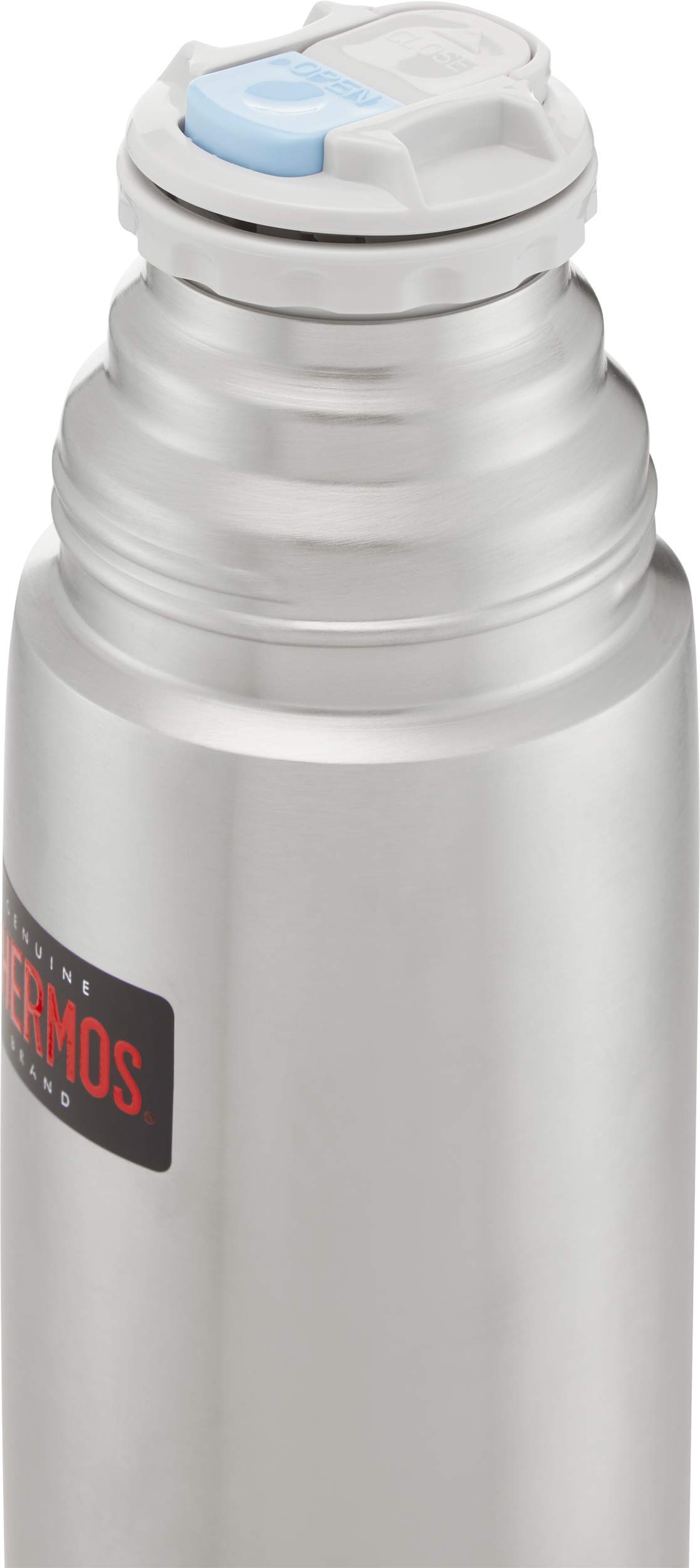 Thermos 184137 Light and Compact Flask, Stainless Steel, 1.0 L