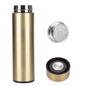 Temperature Display Vacuum Insulated Water Bottle 17oz,Thermo Flask Made of Premium Stainless Steel Coffee/ Water, Smart Cup, Novelty Gifts Mug, FDA Safety.