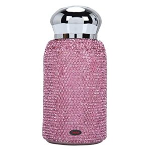 fawziya bling water bottle 7 oz small crystal insulated water bottle-pink