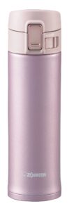 zojirushi 16-ounce/0.48 liter stainless mug, lavender/pink