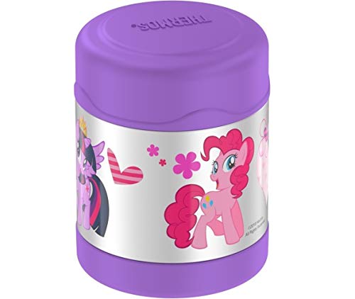 Thermos F3007MP6 Funtainer Food Jar, My Little Pony, 10 oz, Multi-Colored