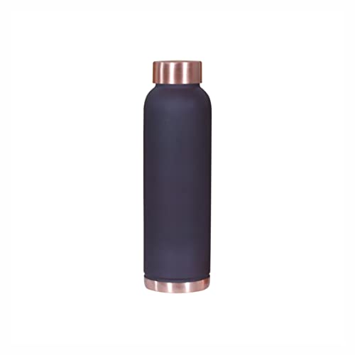 AVA DESIGNZ Copper Water Bottle (950ml) | 100% Pure Copper Bottle | BPA Free & Non Toxic Water Bottle with Anti Oxidant Properties of Copper | Matt Brown