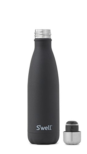 S'Well Insulated Bottle, Onyx, 17 OZ