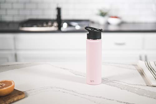 Simple Modern 84oz Water Bottle, Insulated Reusable Wide Mouth Stainless Steel Metal Flask with Flip Lid, Ombre: Sorbet