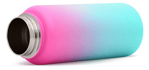 Simple Modern 84oz Water Bottle, Insulated Reusable Wide Mouth Stainless Steel Metal Flask with Flip Lid, Ombre: Sorbet