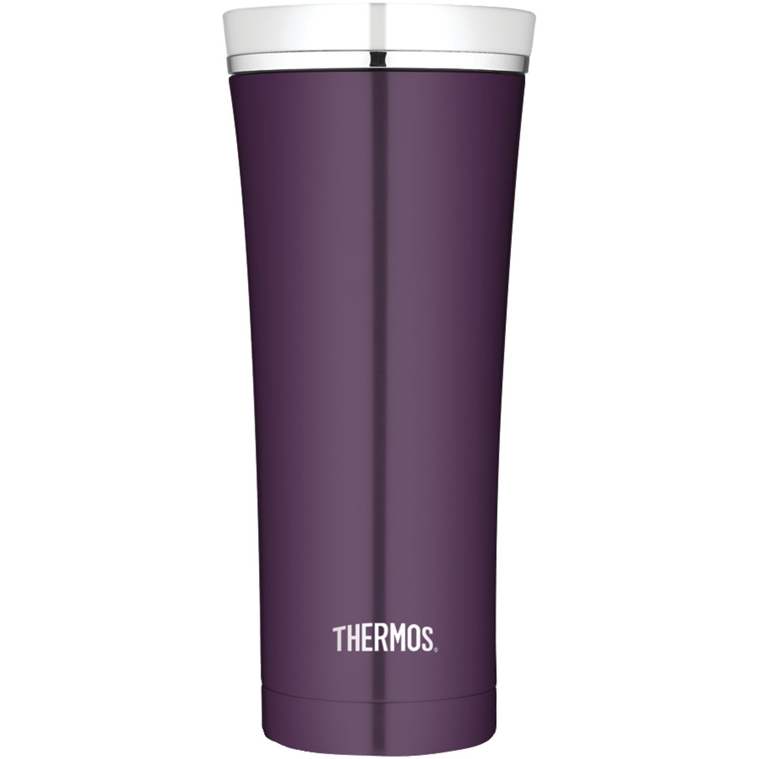 Thermos Sipp 16 Ounce Stainless Steel Travel Tumbler, Plum