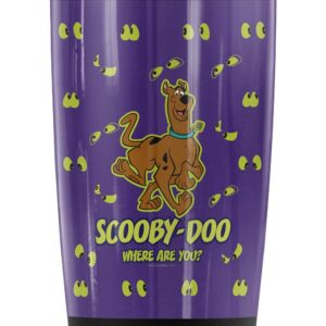 Logovision Scooby-Doo Eyes Upon You Stainless Steel Tumbler 20 oz Coffee Travel Mug/Cup, Vacuum Insulated & Double Wall with Leakproof Sliding Lid | Great for Hot Drinks and Cold Beverages