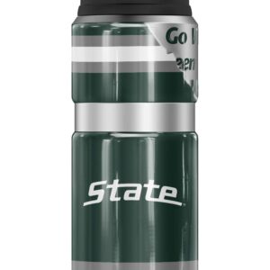 THERMOS Michigan State University Let Her Rip STAINLESS KING Stainless Steel Drink Bottle, Vacuum insulated & Double Wall, 24oz