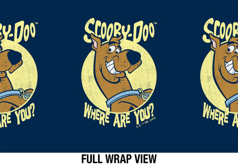 Scooby Doo! OFFICIAL Where Are You 18 oz Insulated Water Bottle, Leak Resistant, Vacuum Insulated Stainless Steel with 2-in-1 Loop Cap