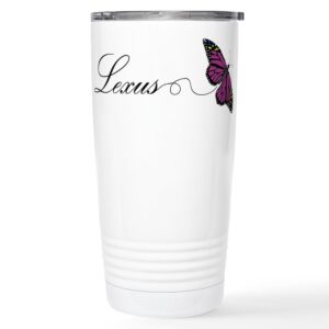 cafepress lexus stainless steel travel mug stainless steel travel mug, insulated 20 oz. coffee tumbler