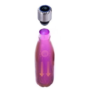 UV Self-Cleaning Water Bottle 17Oz Vacuum Insulated Stainless Steel