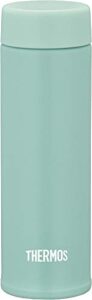 thermos joj-150 mnt water bottle, vacuum insulated pocket mug, 5.1 fl oz (150 ml), mint