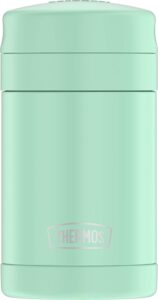 thermos funtainer 16 ounce stainless steel kids food jar, seafoam