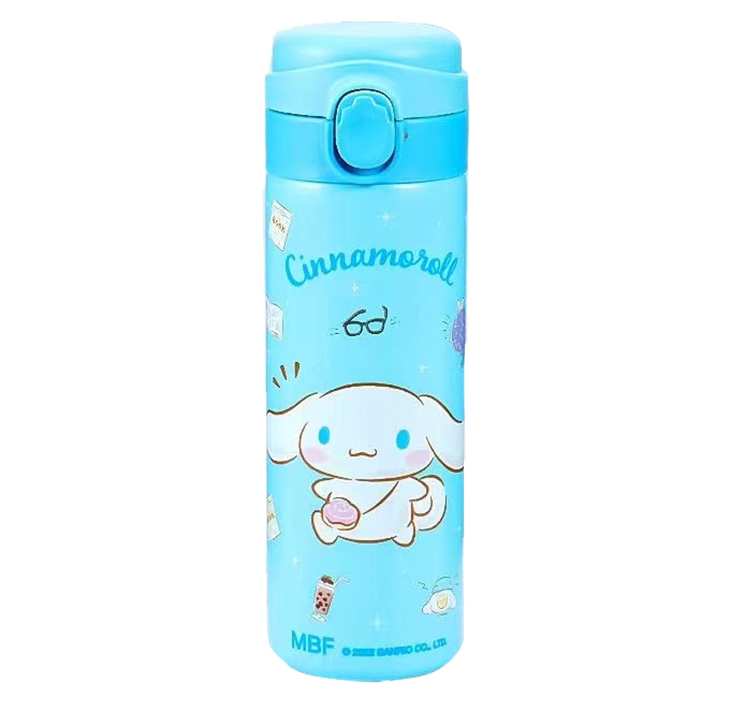 Cinnamoroll Stainless Steel Insulated Water Bottle 420ml - Blue