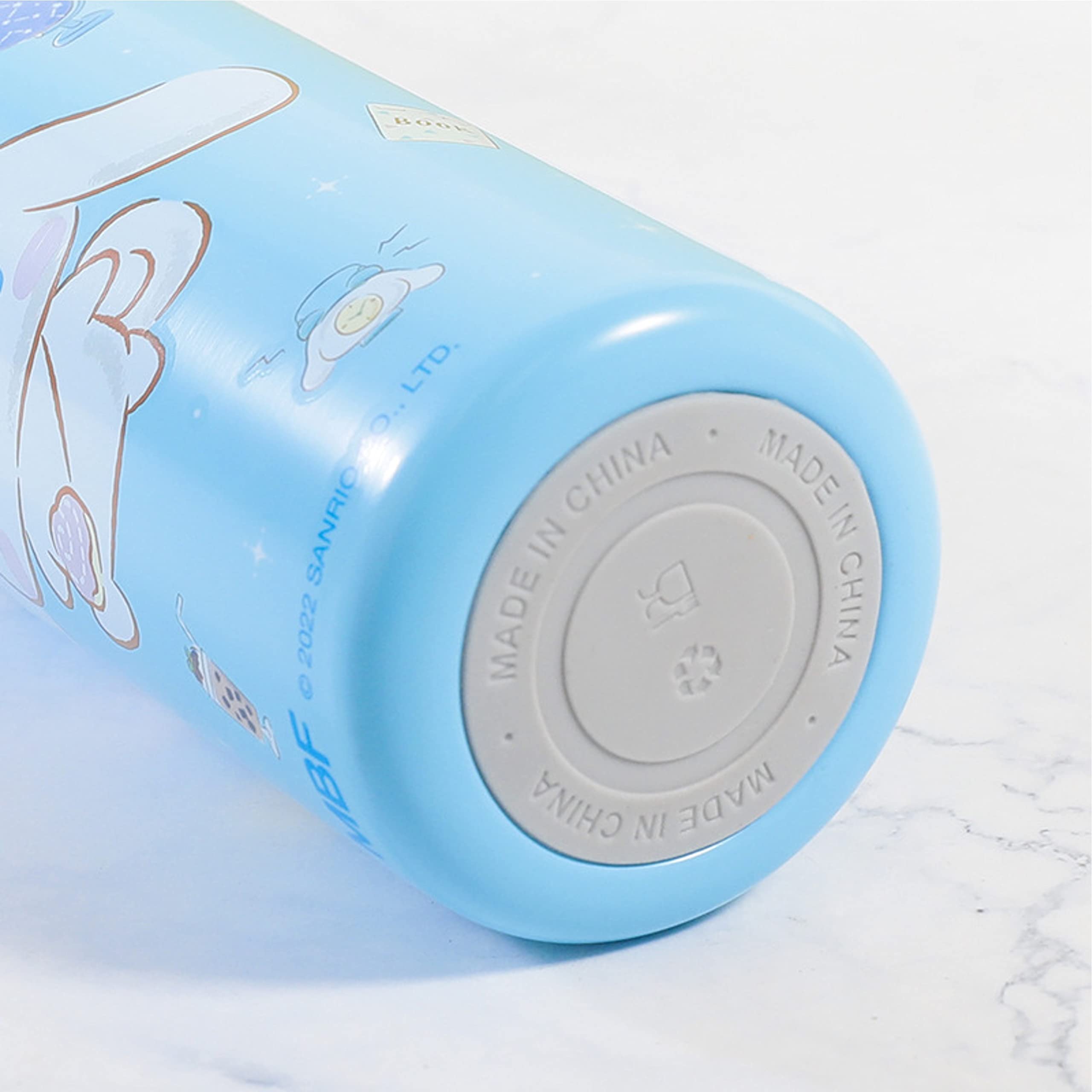 Cinnamoroll Stainless Steel Insulated Water Bottle 420ml - Blue