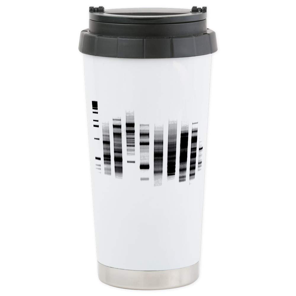 CafePress DNA Gel Stainless Steel Travel Mug Stainless Steel Travel Mug, Insulated 20 oz. Coffee Tumbler