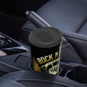 LOREBUTY Lamb Rock of God Band Coffee Mug With Lids 12oz Insulated Car Mugs Double Wall Vacuum Reusable Travel Coffee Tumbler For Hot/Ice Drinks Coffee Teas