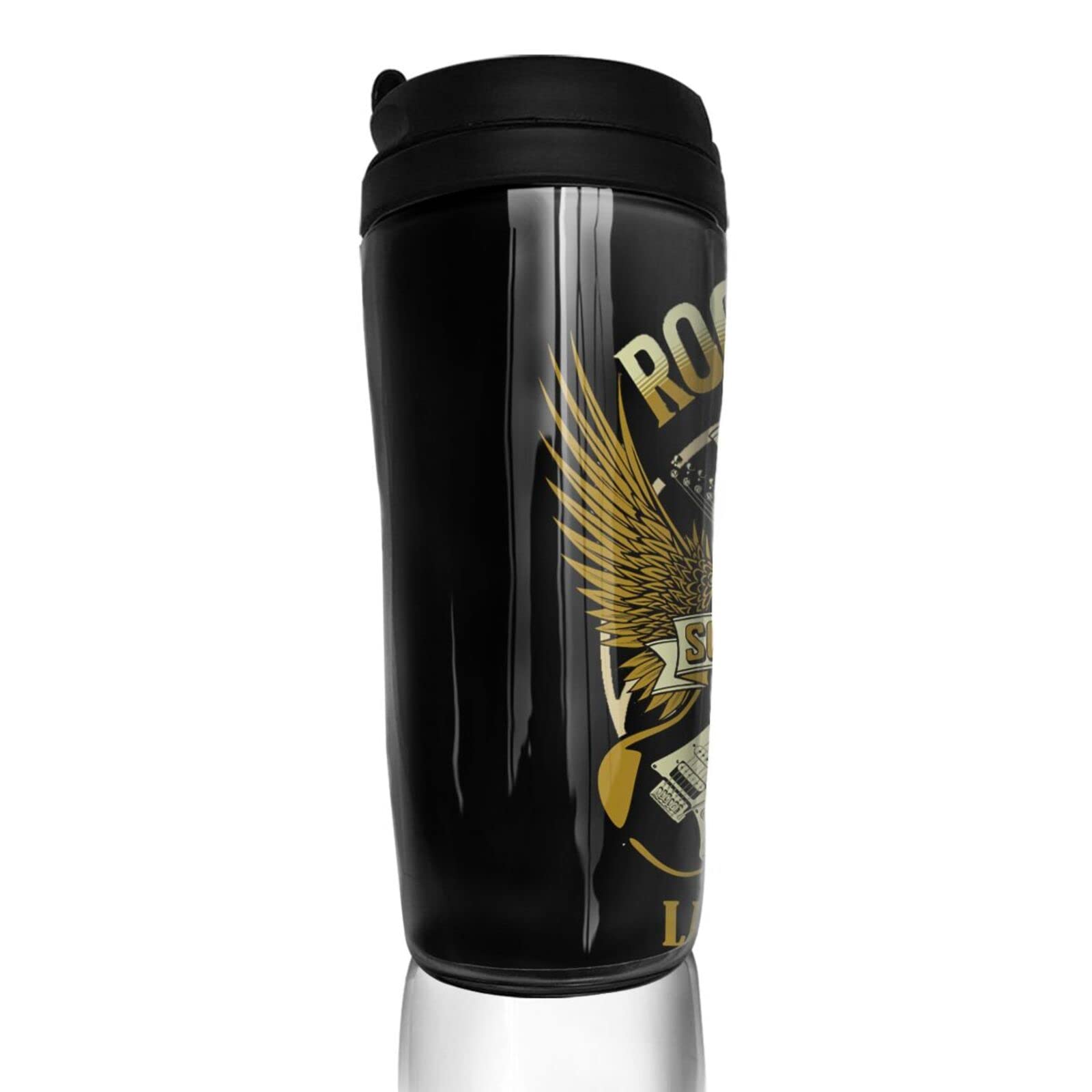 LOREBUTY Lamb Rock of God Band Coffee Mug With Lids 12oz Insulated Car Mugs Double Wall Vacuum Reusable Travel Coffee Tumbler For Hot/Ice Drinks Coffee Teas