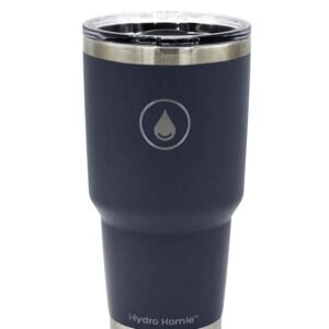 HYDRO HOMIE Tumbler - Premium Stainless Steel Triple Wall Vacuum Insulated with Triple Shield Technology 30 oz Navy Twilight