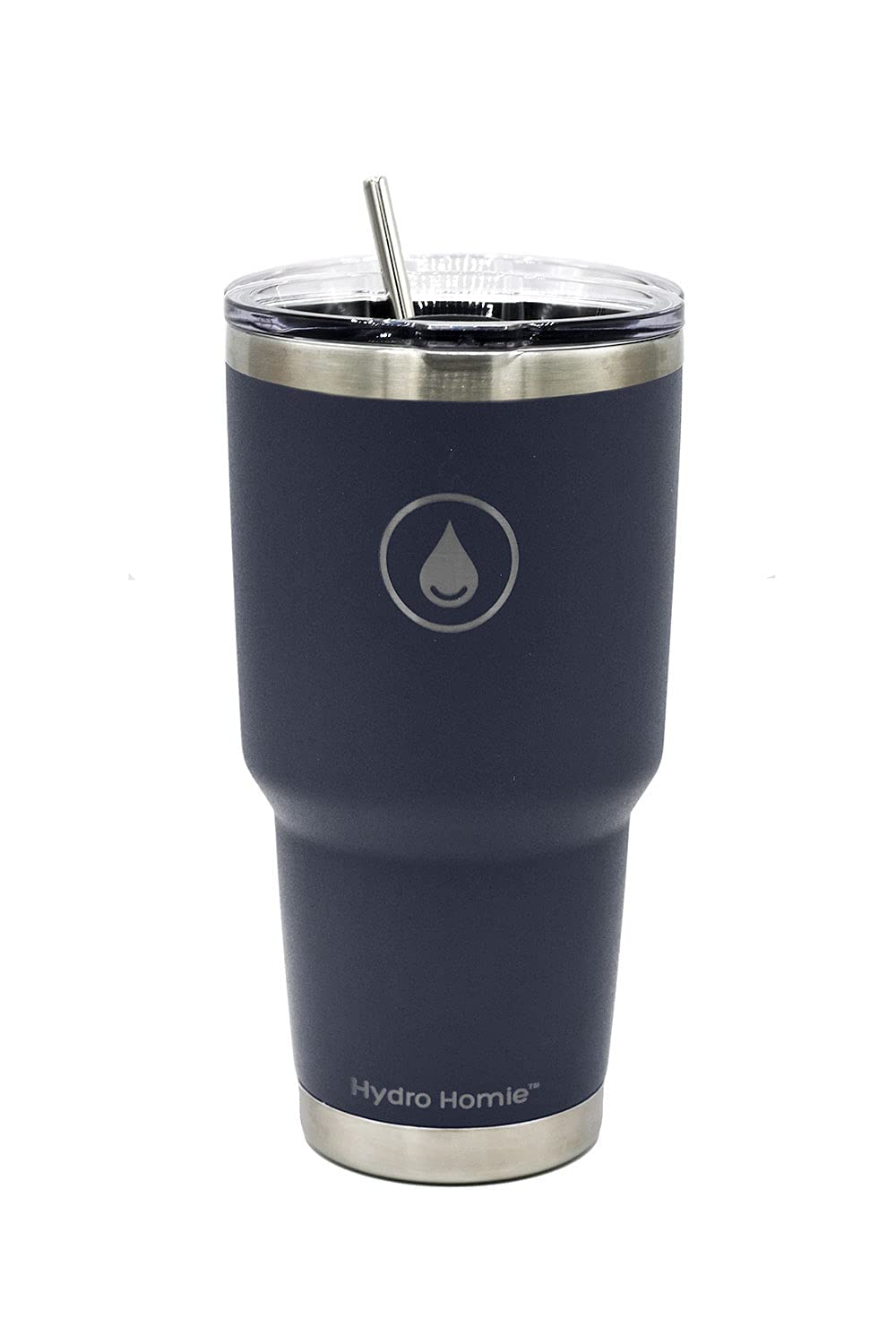 HYDRO HOMIE Tumbler - Premium Stainless Steel Triple Wall Vacuum Insulated with Triple Shield Technology 30 oz Navy Twilight