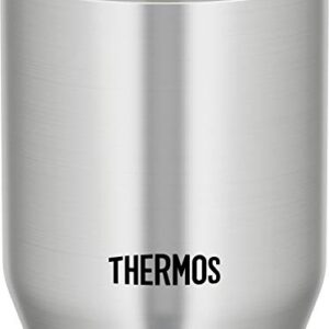 Thermos JDH-280P S Vacuum Insulated Cup, 9.5 fl oz (280 ml), Stainless Steel, Set of 2