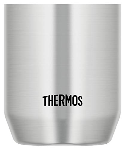 Thermos JDH-280P S Vacuum Insulated Cup, 9.5 fl oz (280 ml), Stainless Steel, Set of 2