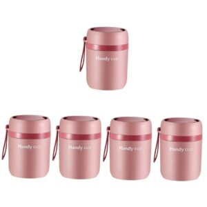 zerodeko 5pcs mini breakfast cup kids insulated water bottle vacuum insulated water bottle insulated soup insulated breakfast cup insulated food jar portable warming soup child