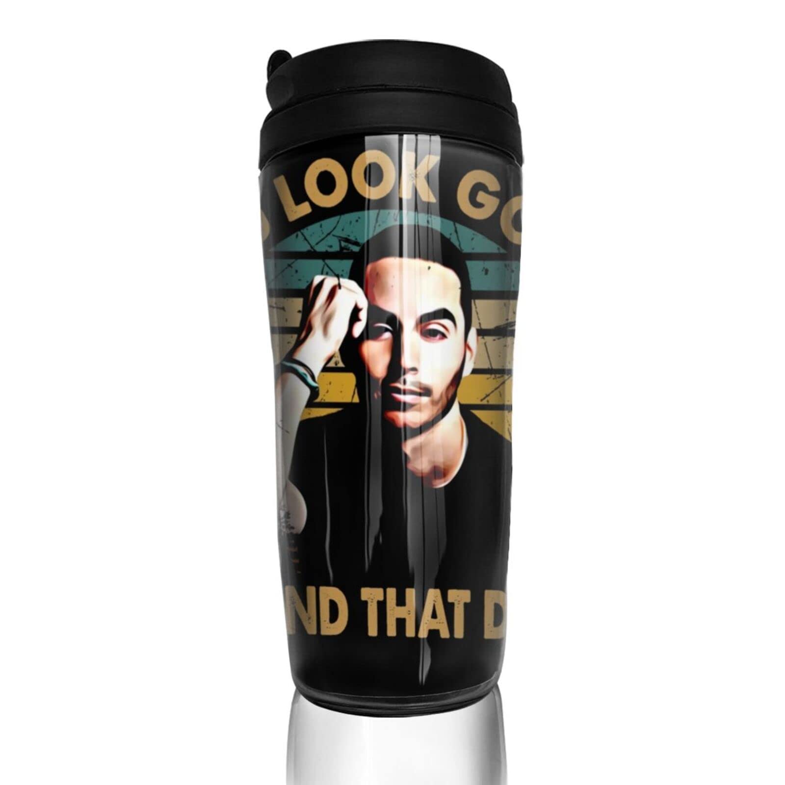 Manny Montana Coffee Mug Men With Lid Portable Travel Mugs Classic Fashion Insulated For Men And Women Running Cycling Mugs