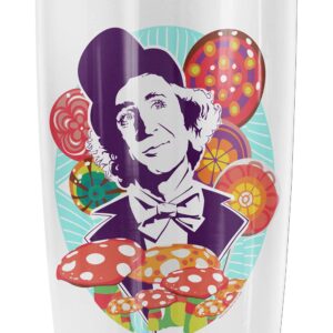 Logovision Willy Wonka Willy Stainless Steel Tumbler 20 oz Coffee Travel Mug/Cup, Vacuum Insulated & Double Wall with Leakproof Sliding Lid | Great for Hot Drinks and Cold Beverages