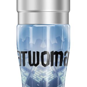 THERMOS Batman Catwoman City STAINLESS KING Stainless Steel Travel Tumbler, Vacuum insulated & Double Wall, 16oz