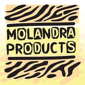 Molandra Products Moody Cow - 14oz Stainless Steel Travel Mug, White