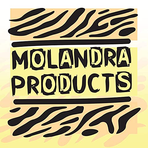 Molandra Products Moody Cow - 14oz Stainless Steel Travel Mug, White