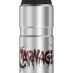 Venom Carnage Web THERMOS STAINLESS KING Stainless Steel Drink Bottle, Vacuum insulated & Double Wall, 24oz